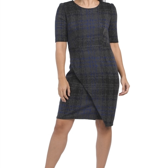 Betsey Johnson | Dresses | Nwt Betsey Johnson Plaid 2 Padded Shoulder ...